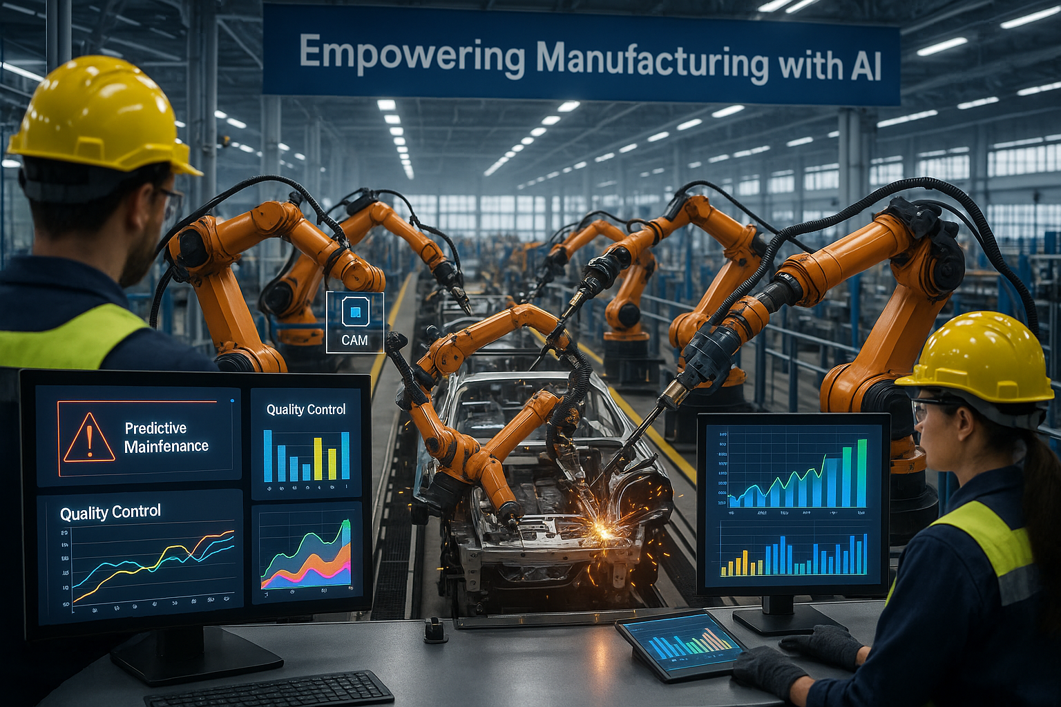 Cómo la IA en la manufactura está revolucionando el control de calidad